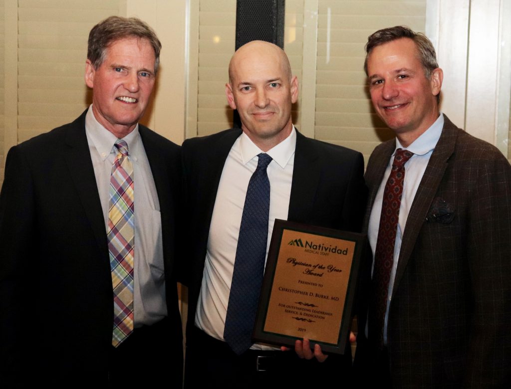 Dr. Christopher Burke Honored by Colleagues as Natividad’s 2019 ...