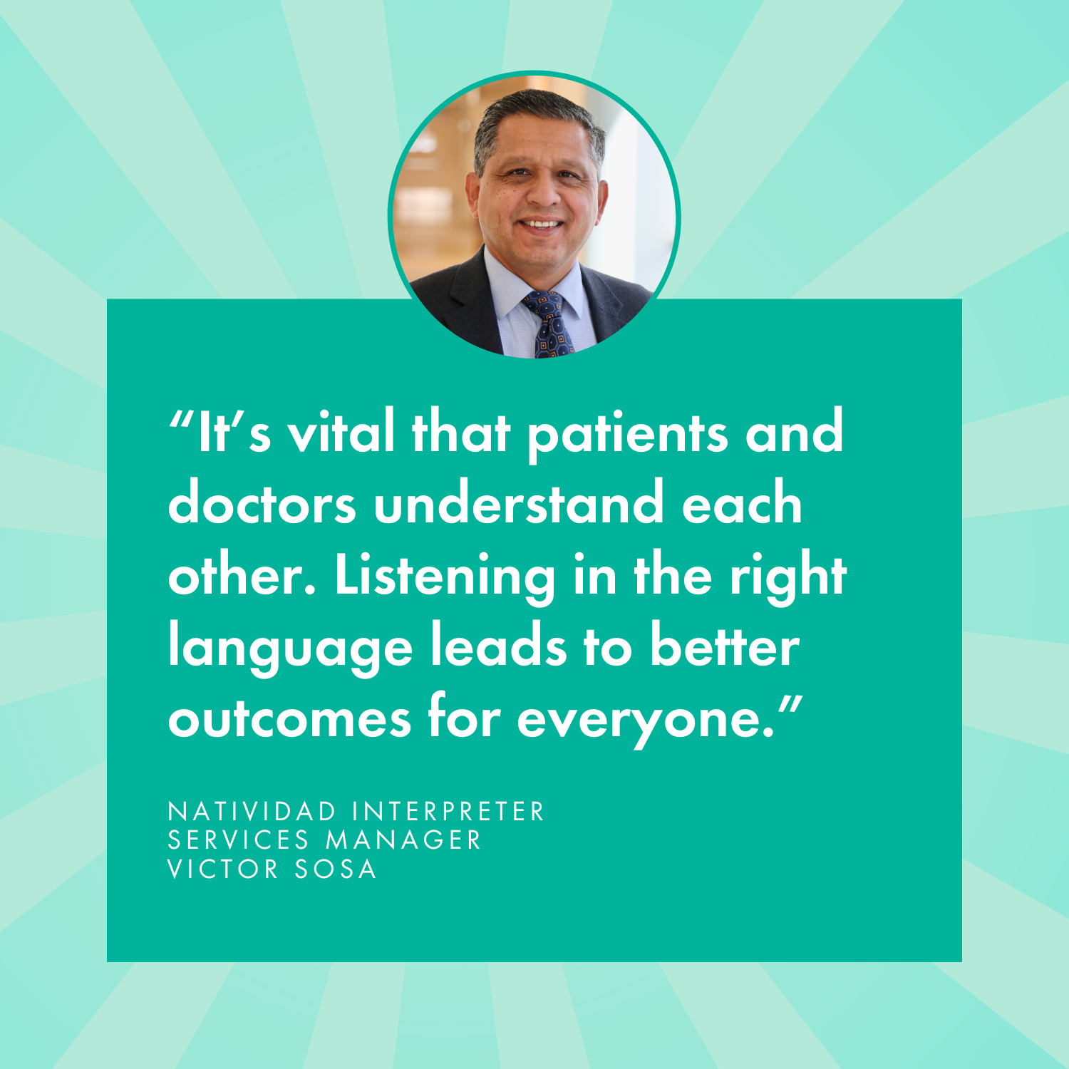 Natividad Speaks Your Language - Natividad: Inspiring healthy lives